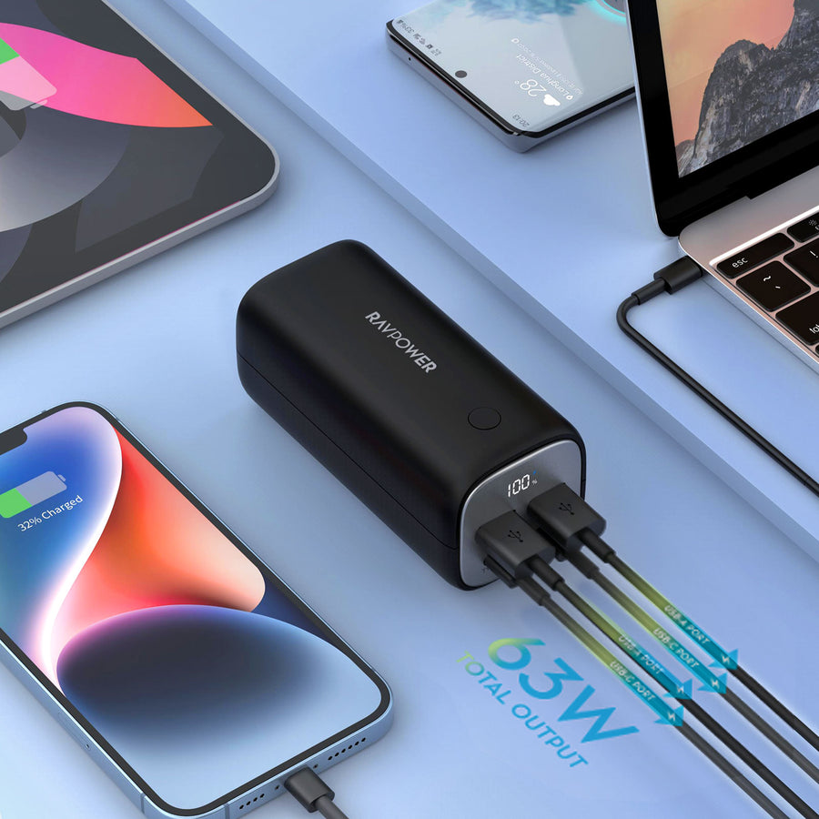 RAVPower PD Pioneer 20000mAh 70W 4-Port Power Bank