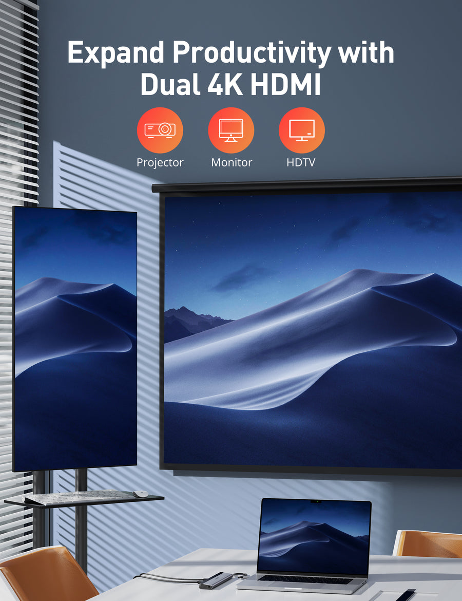 Evatronic 12-in-1 USB-C Docking Station DK003